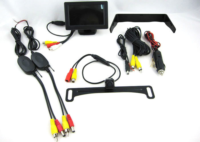 170° Wireless Backup Camera System With Night Vision And TFT LCD Digital Panel