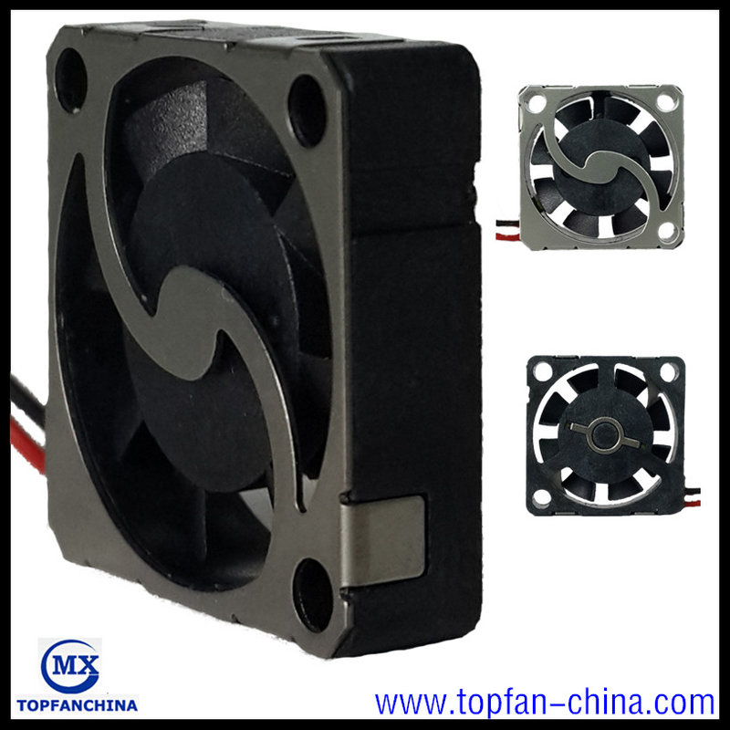 0.5 Inch DC Mini Black 3D Printer Cooling Fan With Low Noise