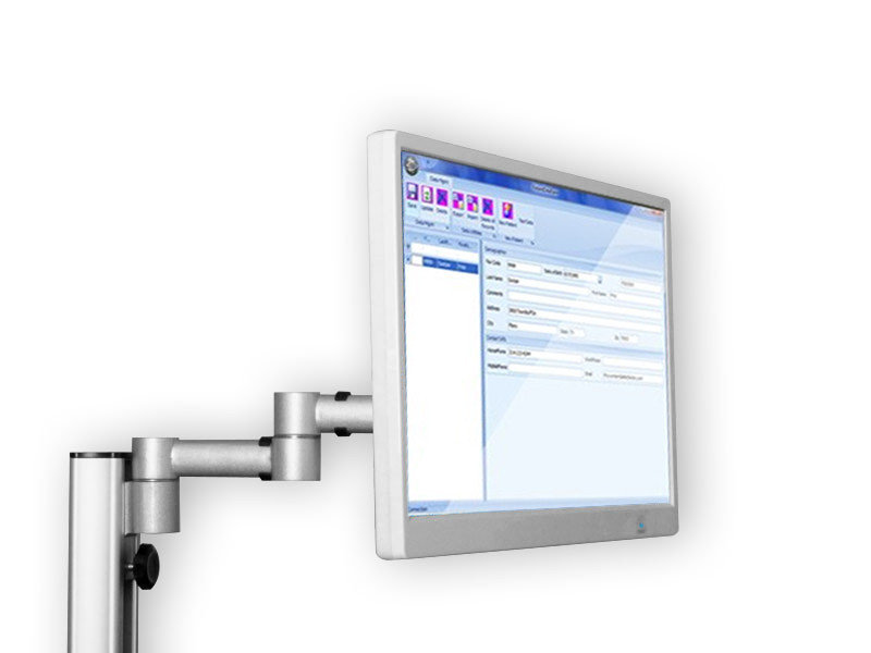 Waterproof Surface Medical Touchscreen Panel PC In 15.6 Inch LED Screen Fanless