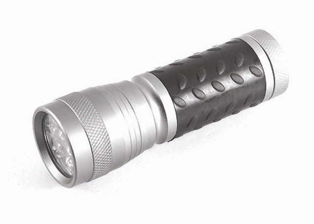 Outdoor Portable 12 LED with 3 AAA Mini LED Flashlights ND12001 with 120 * 30 mm