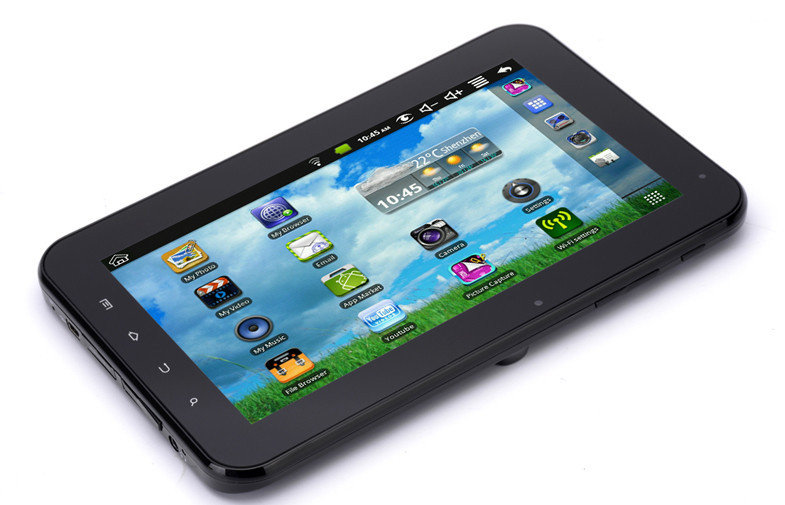 7 Inch Android 2.3 Touchpad MID Tablet PC With Phone Capability, 2 USB2.0 Host, RJ45