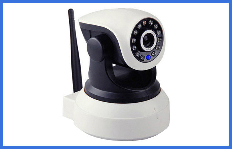 Office bank Wireless Ip automatic white balance Cameras 1 / 4 inch CMOS sensor