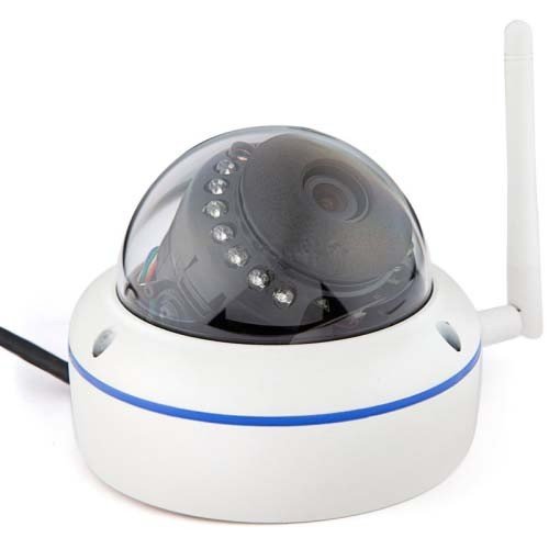 1.0MP Wireless IP Camera , Varifocal Outdoor WIFI Cloud IP Camera with P2P,Video Push