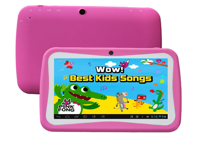 High resolution 7 inch Kid Touchpad Tablet PC Wifi Dual Core 512mb 8G