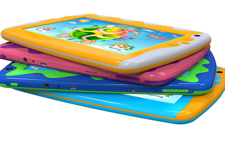 Blue 7Inch Dual Core 512M 8GB Kids Pad / Child Tablet PC IPS Touch Screen