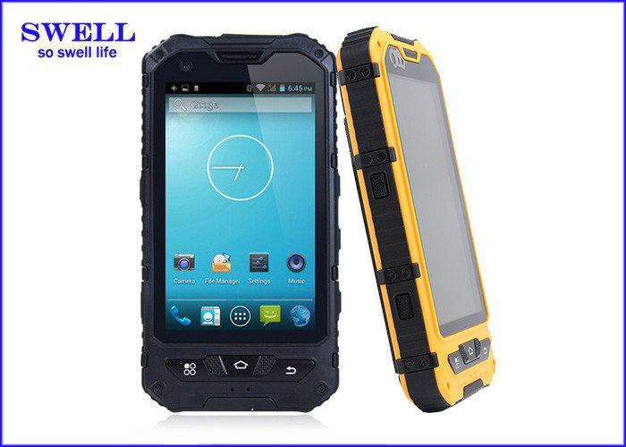 IP67 Android NFC Rugged Waterproof Land Rover A8 Mobile Phone For Chemical Industry