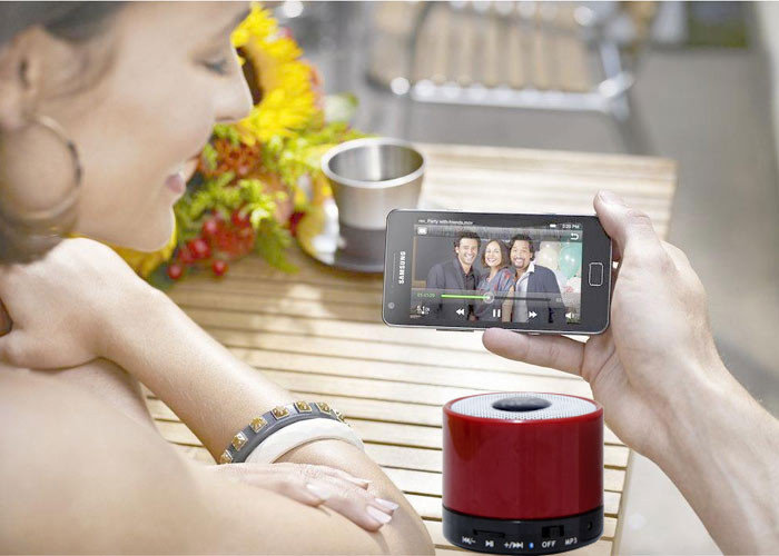 Outdoor Stereo Surround Sound Bluetooth Speakers With AUX / TF Card Supporting A2dp