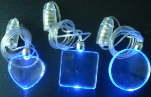 LED keychain mobile phone accessory keychain vary design color supply oem order service