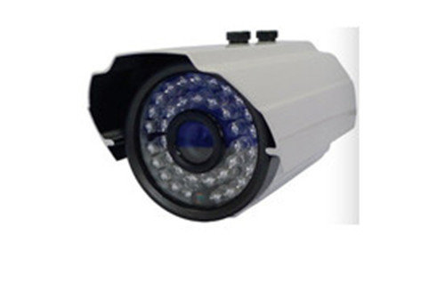 Waterproof IR Day Night Vision Network Wide Angle Bullet Camera , Wireless IP Cameras