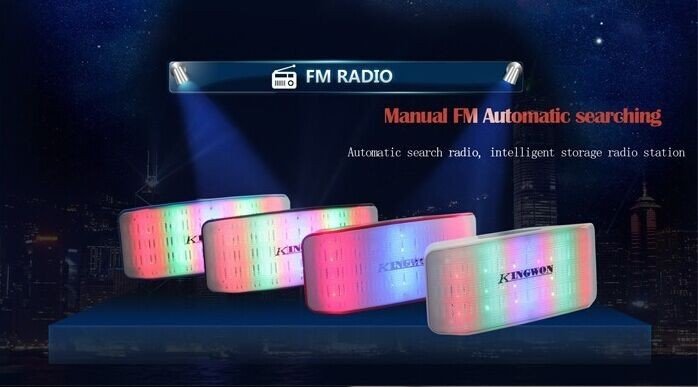 V316 JHW-V316 magic LED light bluetooth speaker with FM TF card audio music loudspeaker
