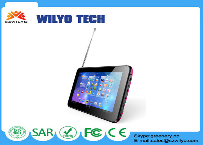 WTV507 7 Inch Android Tablet Mt8312 8G 5Mp Wifi Dvb-t2 Digital TV