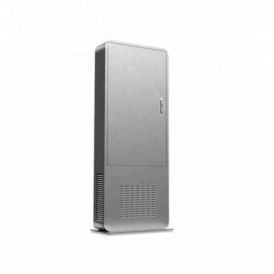 AC 110-230 V 팬 냉각을 가진 옥외 LCD 디지털 방식으로 간판 금속 포탄 가동 가능한 배치