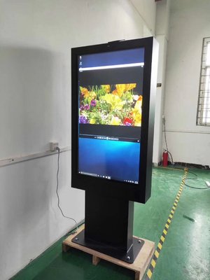 내구재 43 인치 옥외 LCD 디지털 방식으로 간판 와이파이 네트워크 전시 지역 1210 X681mm