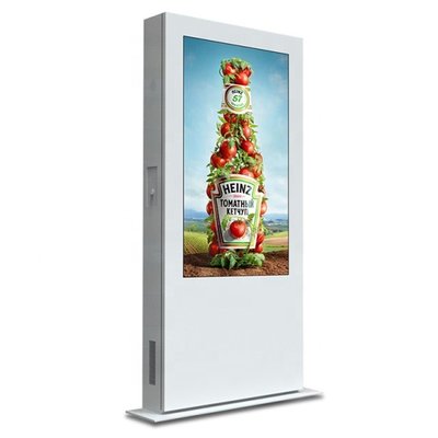 1500~3000 Nits 안드로이드 체계로 냉각하는 옥외 LCD 디지털 방식으로 Signage IP65 팬