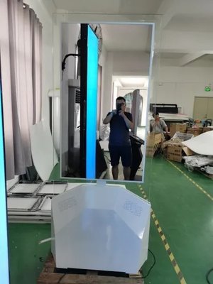 Pannello diritto del touch screen/OLED di Digital del pavimento autonomo ultra esile del contrassegno