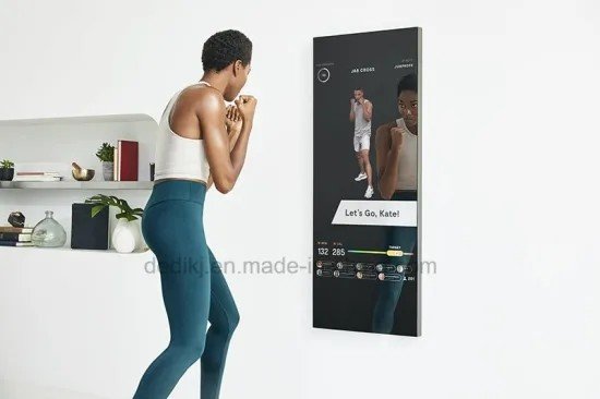 목욕탕 똑똑한 마술 거울 사진 부스 21.5 32 42 49 55 인치 USB 인터페이스 유형