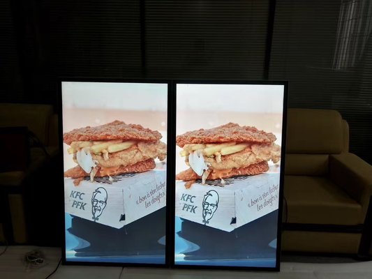 높은 정의 옥외 LCD 디지털 방식으로 Signage 55&quot; 대중음식점을 위해 원격 제어