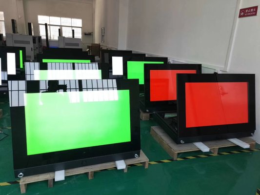 Dedi 43inch 반대로 섬광을 가진 옥외 방수 IP65 FHD 디지털 방식으로 signage LCD 터치스크린