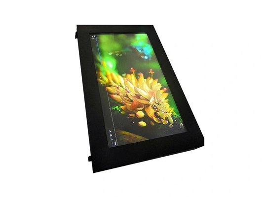 반대로 섬광 옥외 잘 고정된 LCD Signage Dedi 43 인치 HD 높은 Brigtness