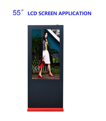 2500 Nits 높은 광도 LCD 패널 광고 기계 55 인치 HDMI 인터페이스 유형