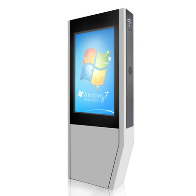 방수 IP65 Lcd 디지털 방식으로 Signage 전시 55&quot;는 감시자 간이 건축물 50/60 HZ 토템을 서명합니다