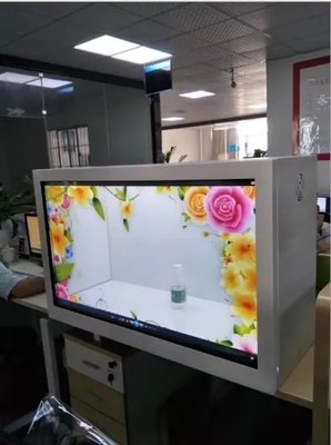 D 이하 공용영역 투명한 TFT LCD 디스플레이 전시회/광고를 위한 55 인치