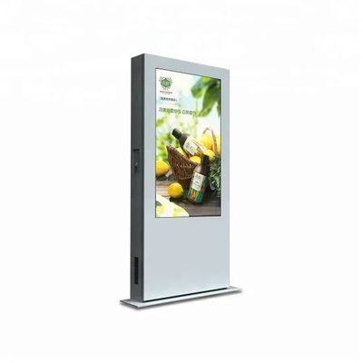 수직 옥외 LCD 디지털 방식으로 Signage 32 인치 방수 네트워크 1 년 보장