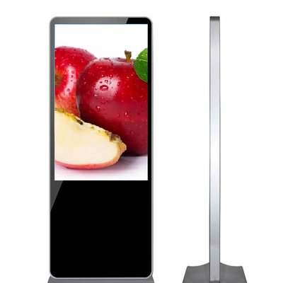 와이파이 안드로이드 독립 디지털 방식으로 Signage 실내 지면 대 Lcd 터치스크린 50/60Hz