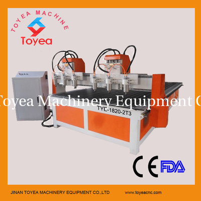 Multi-heads Wooden ship cnc molding machine TYE-1820-2T3