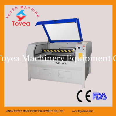 Auto feeding leather laser engraver machine with 1300 x 900mm TYE-1390S