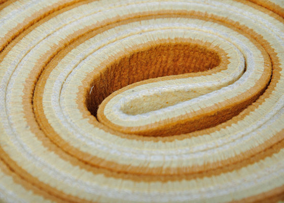 600 Degree PBO and Kevlar(2mm+8mm) Industrial Felt Fabric High Temperature Endless Belts