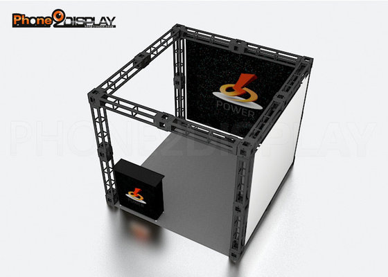 Aluminum Frame Truss Trade Show Booth Custom Design With Dye Sublimation Printing