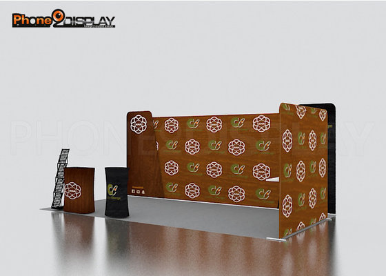 Cabine en aluminium portative de tissu de tension/conception faite sur commande de cabine de salon commercial