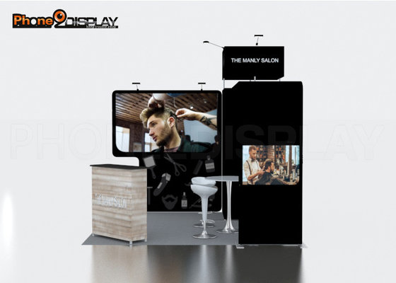 Support en aluminium portatif fait sur commande 3X6M de cabine d'affichage de salon commercial