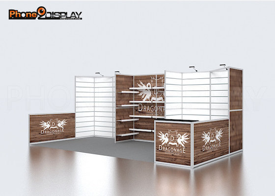 transport facile de cabines de salon commercial de 20*10FT Slatwall pour le système d'exposition