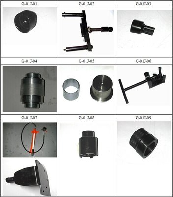 China CVT Transmission Parts 9 Pieces 01J CVT Transmission Repairing Tools Package supplier