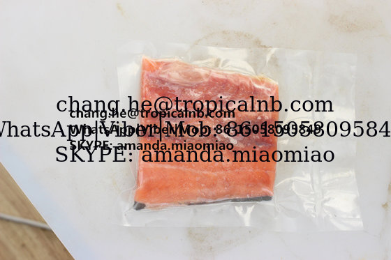 Frozen salmon