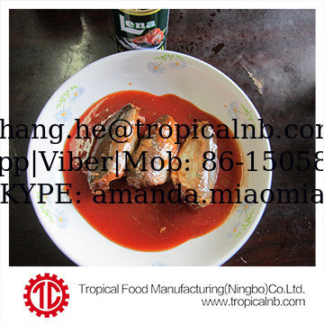 50X155g mackerel in tomato sauce