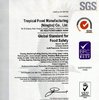 Tropical Food Manufacturing(Ningbo) Co., Ltd.