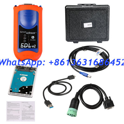 John Deere Service Advisor EDL V2 Diagnostic Kit with PC-to-vehicle interface compatible with Service ADVISOR software
