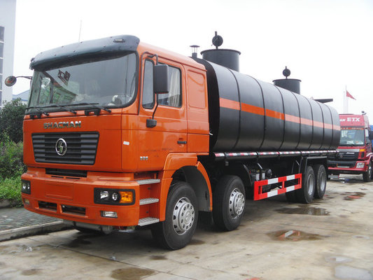 Liquid Asphalt Tanker Shacman bitumen tank truck 26000L factory  WhatsApp:8615271357675