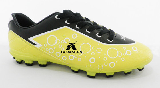 Breathable Durable Outdoor Soccer Cleats Orange For Men Women Children