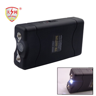Best Self Defense Flashlight Stun Gun ABS Electric Shock Mini Self Defense
