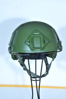 NIJ IIIA 9mm Kevlar  Black Fast Bulletproof Helmet with Test report