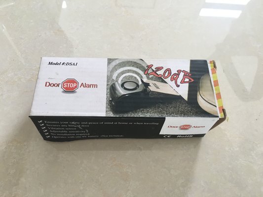 Personal Security Door Stop Alarm for travel