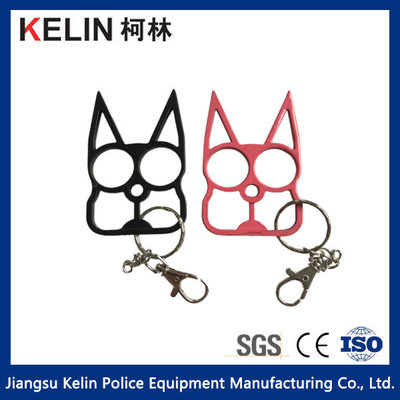 Cat Self Defense Keychain with material of Aluminum alloy