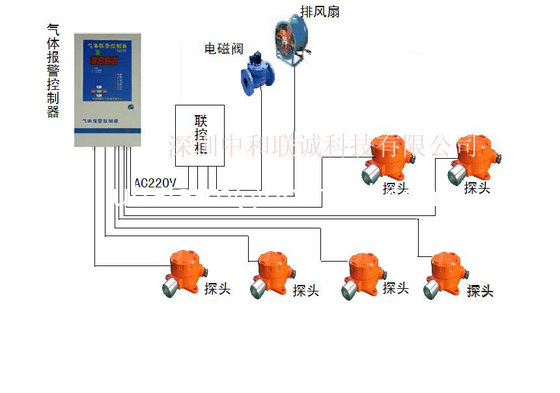2025 Hot Selling 4-20mA Industrustial  H2S Gas Detector With Explosion-proof Probe For Factory Satety