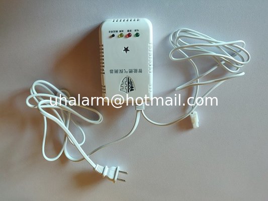 Home Domestic Combustible Gas Detector With Solenoid Valve For Home Kitchen From Factory