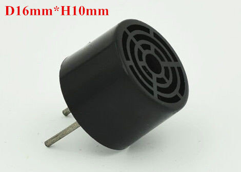 Black ABS High Precision Ultrasonic Distance Sensor 40khz 16mm × 10mm
