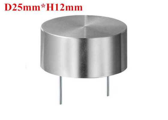 Aluminum Waterproof Ultrasonic Transducer 40 kHz 110dB 20Vrms Max. Driving Voltage